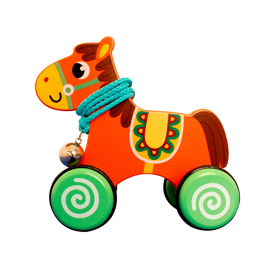 CABALLO DE HALAR MADERA | Chicos